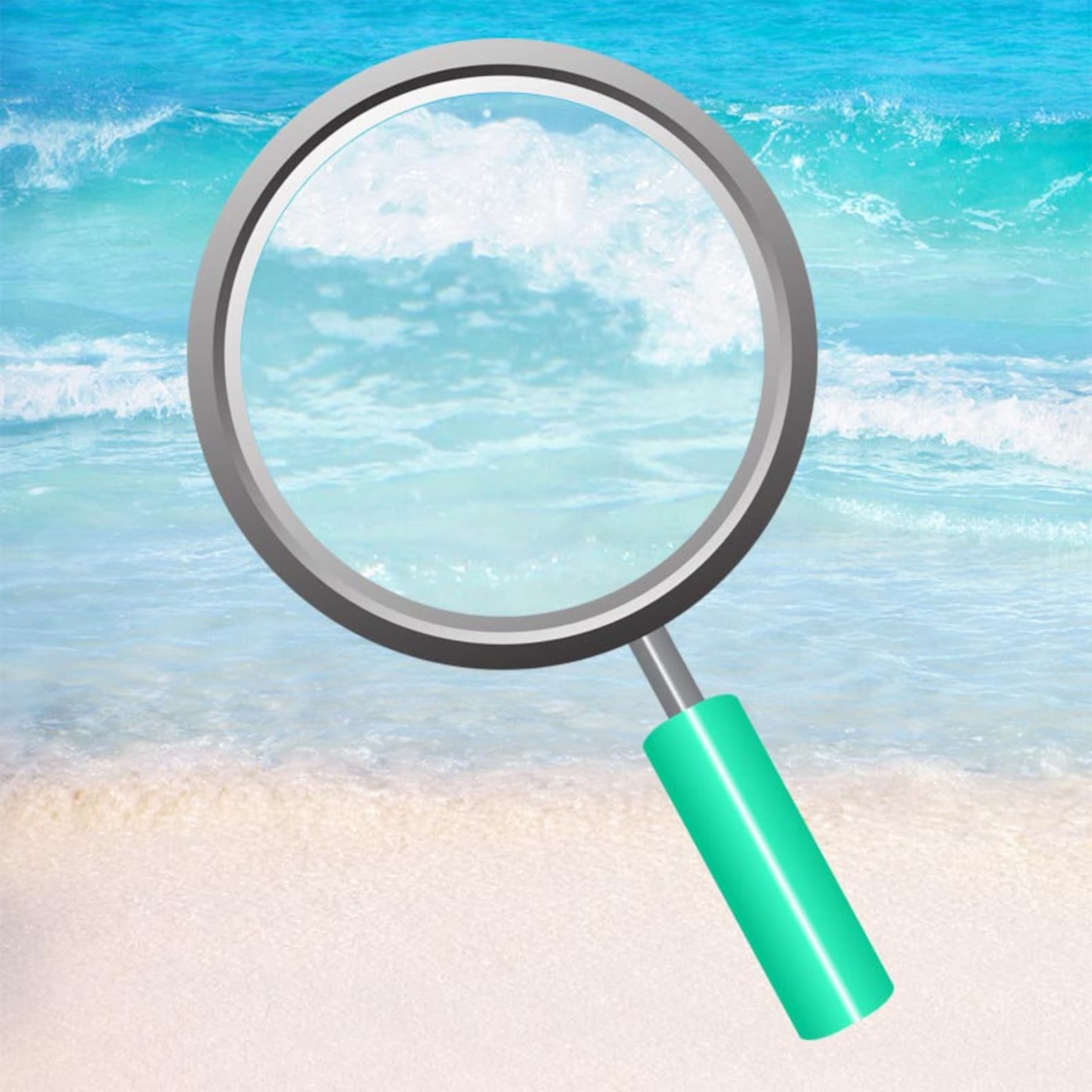 Beach Holiday Photos // Beach Digital Papers // Beaches Themed Digital ...