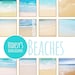 Beach Holiday Photos // Beach Digital Papers // Beaches Themed Digital ...