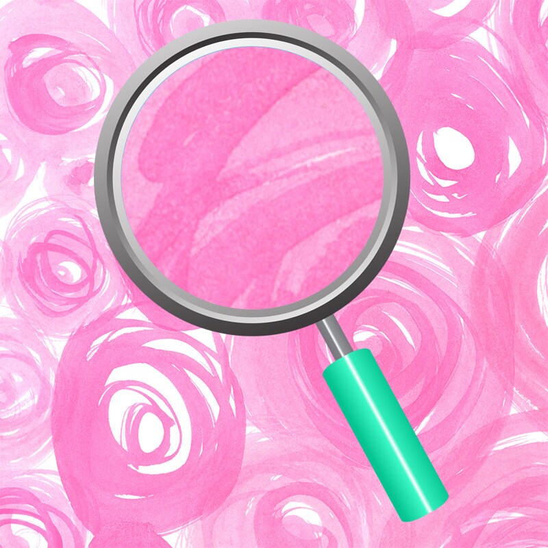 Roses Rainbow Watercolor Digital Paper Set / Pink Water Color Digital ...