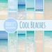 Cool Beach Photos // Beach Digital Papers // Beaches Themed Digital ...