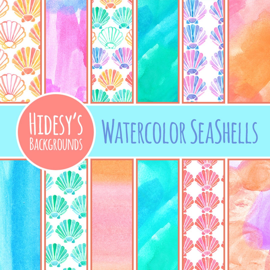 Watercolor Digital Paper // Water Color Digital Paper // Watercolour ...