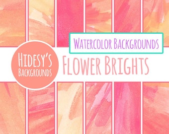 Watercolor Digital Paper / Background / Pattern | Etsy