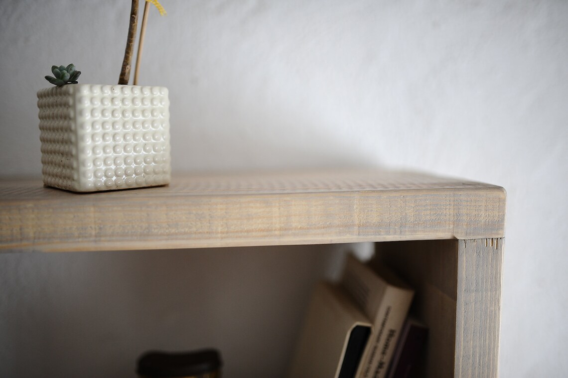 Shelf Rustic Floating Wall Shelves Storage Organiser Using | Etsy