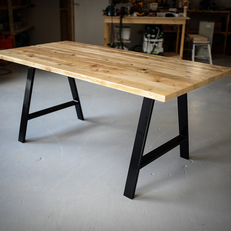Reclaimed Wood Dining Table - Etsy