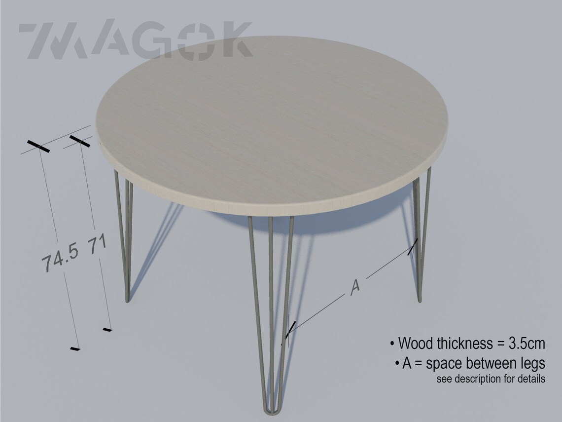 Round Extendable Table Authentic Reclaimed Wood on Sturdy - Etsy