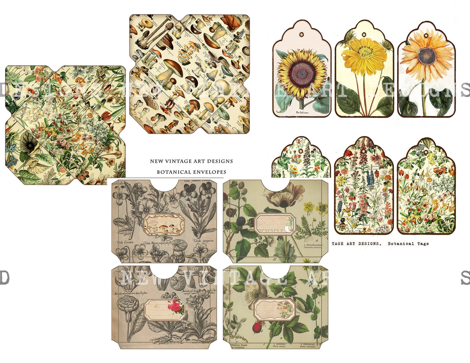 Spring Printable Junk Journal Digital Kit 1 for Download - Etsy