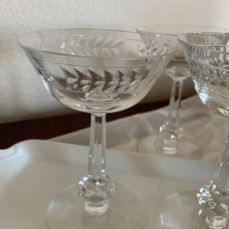 Crystal Stemware - Etsy
