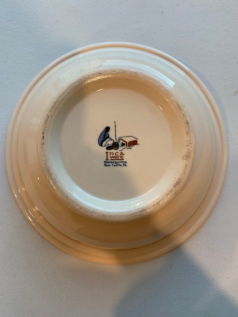Vintage Inca Ware Shenango China Edgemere Design Serving Bowls - Etsy