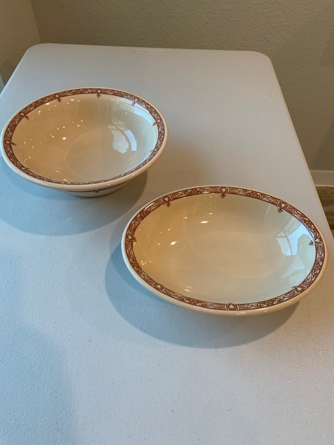 Vintage Inca Ware Shenango China Edgemere Design Serving Bowls - Etsy