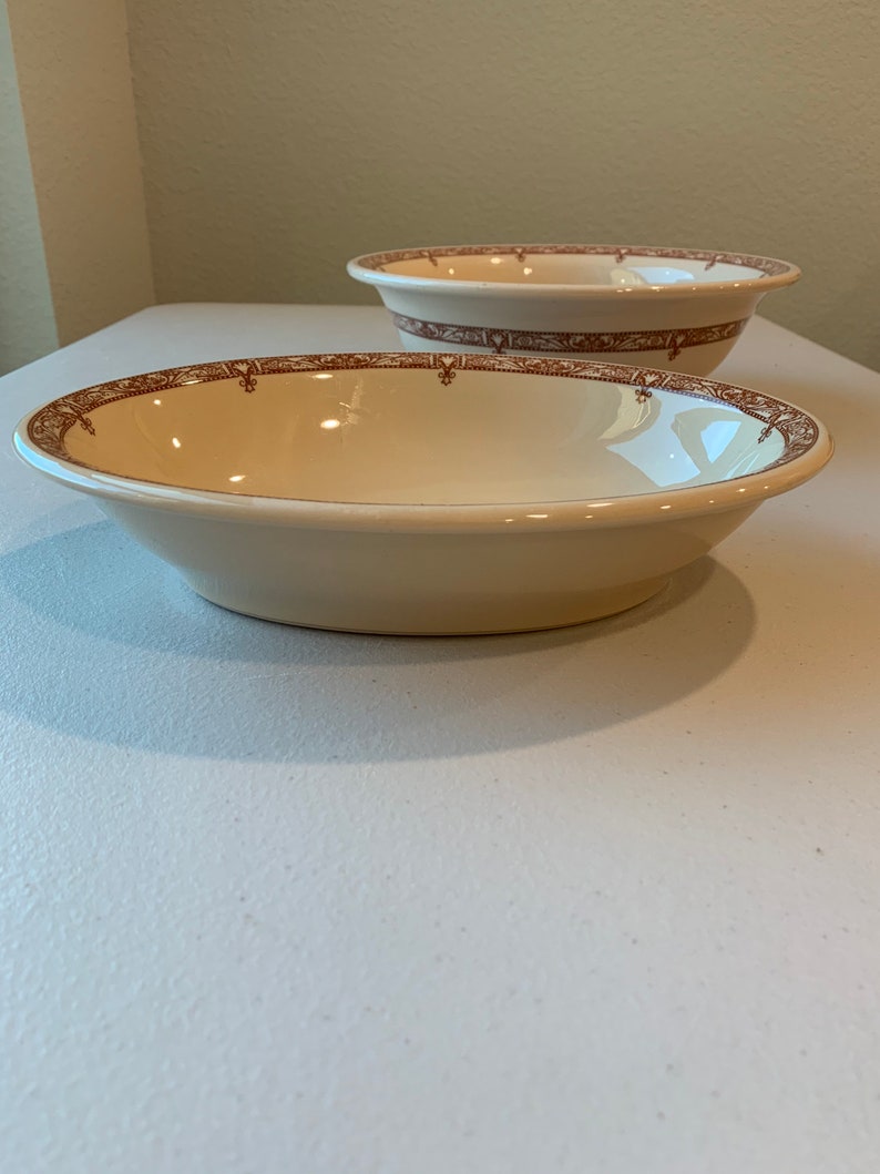 Vintage Inca Ware Shenango China Edgemere Design Serving Bowls - Etsy