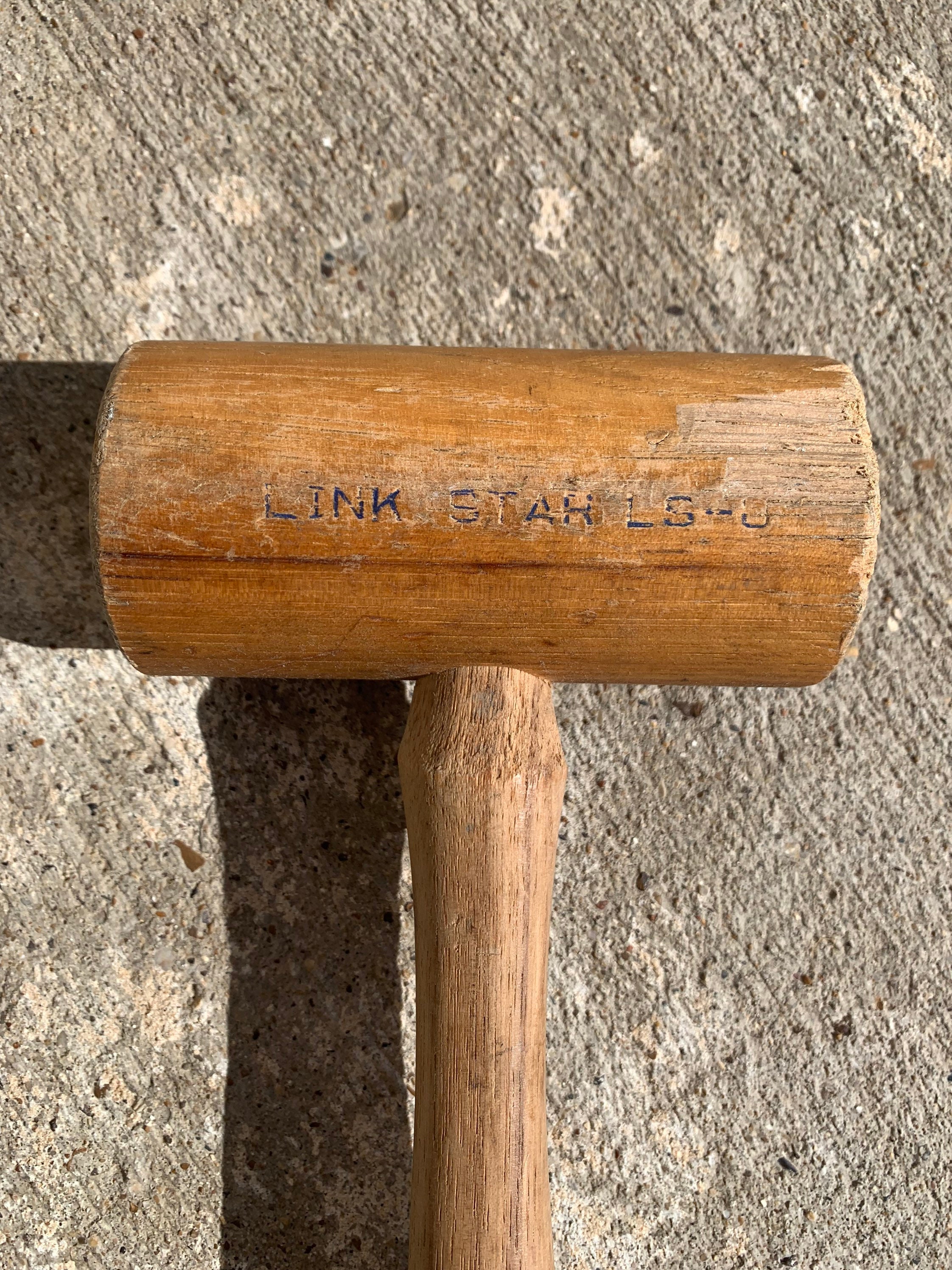 Vintage Wooden Mallet Link Star Farmhouse Rustic Mancave - Etsy