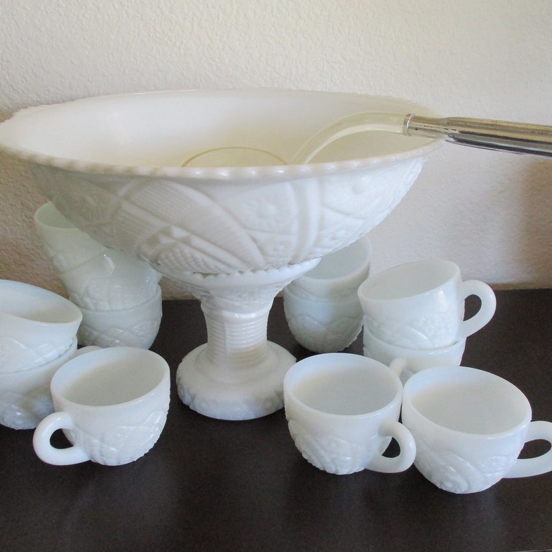 Kemple Milk Glass - Etsy