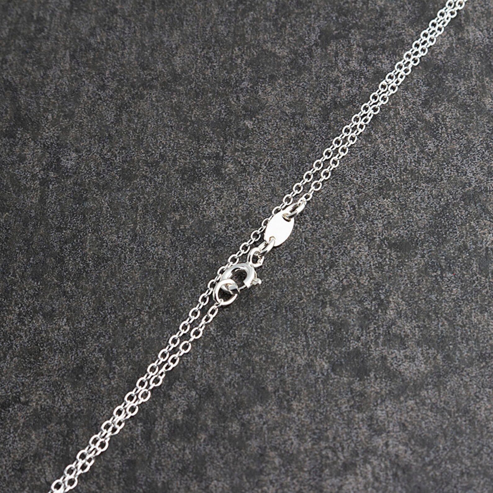 Sterling Silver Cable Chain - Etsy