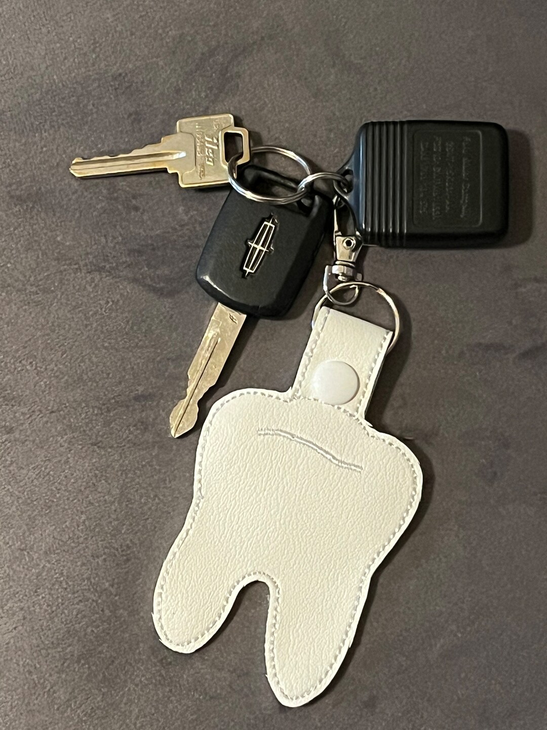 Tooth Key Chain - Etsy