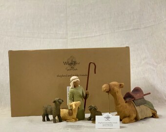 Willow Tree Nativity Stable - Etsy