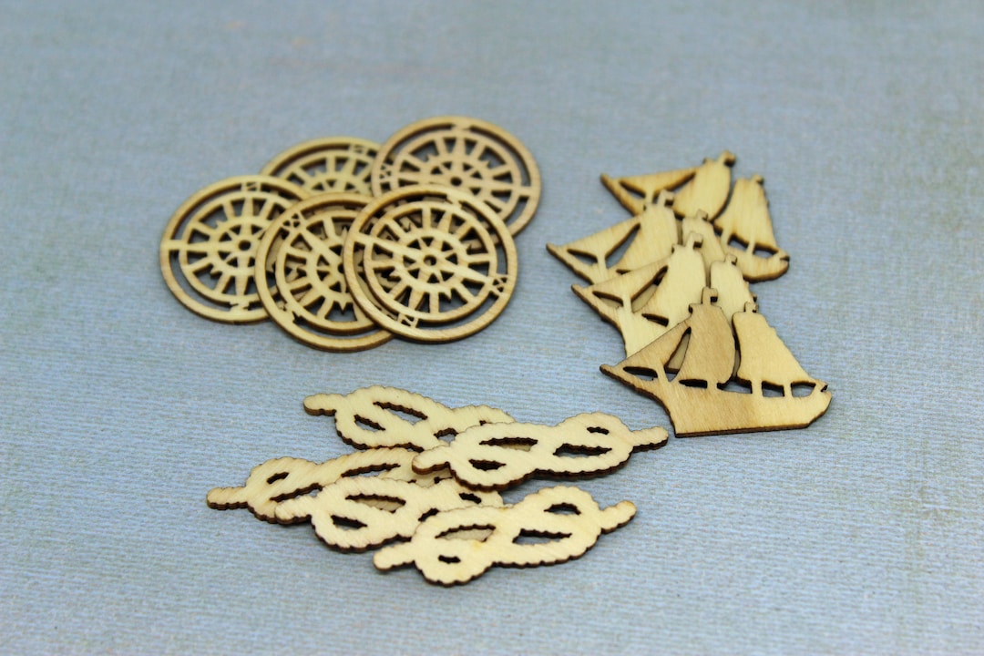 Ocean Sea Themed Scrapbooking Card Making Embellishments Pack - Etsy