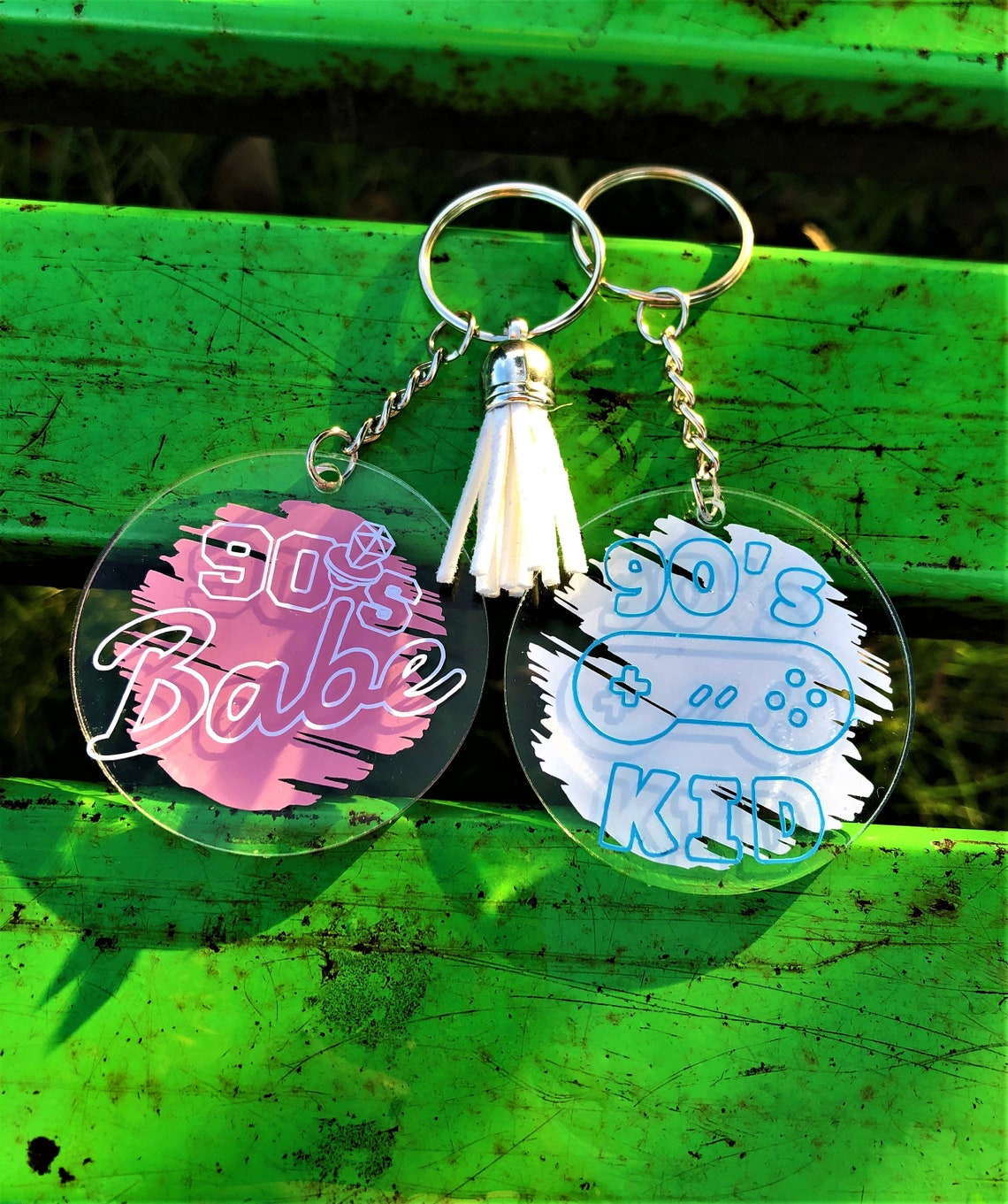 90s Kid Keychain 90s Kid Keyring 90s Gamer Keyring 90s - Etsy