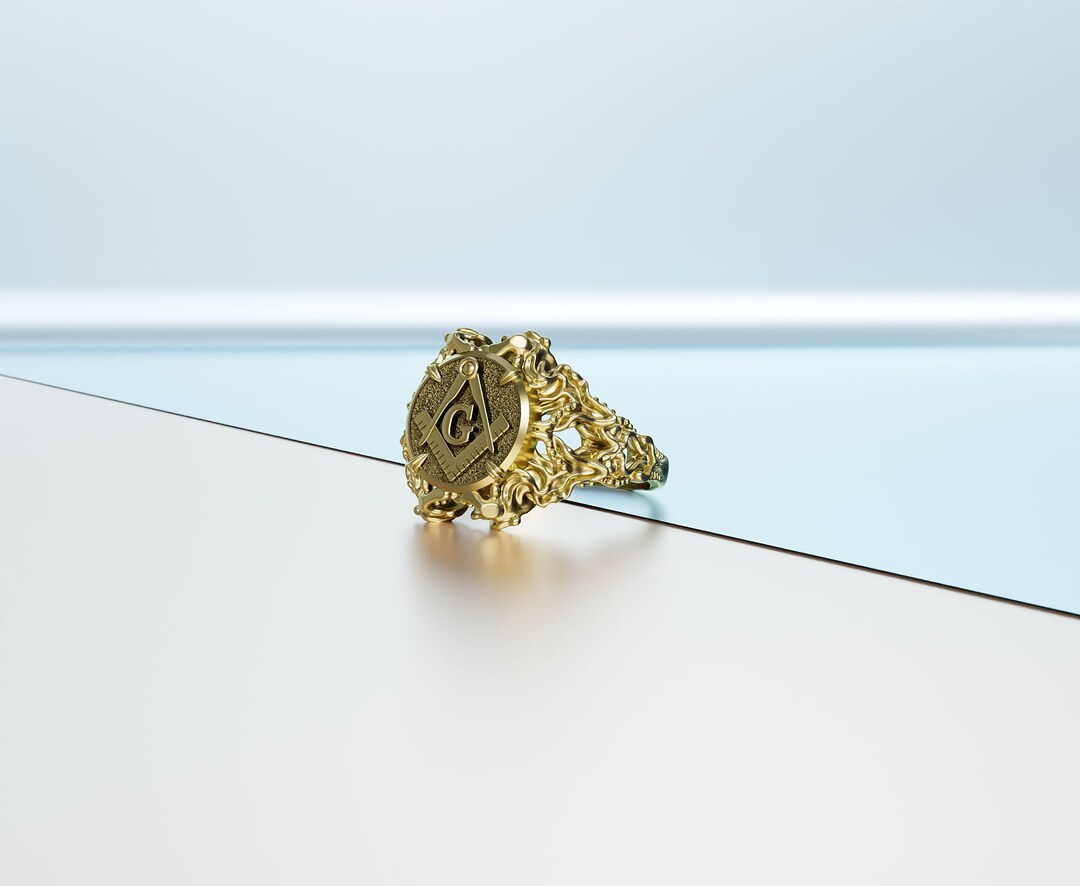 Masonic Ring for Women Freemason Master Mason Jewelry - Etsy
