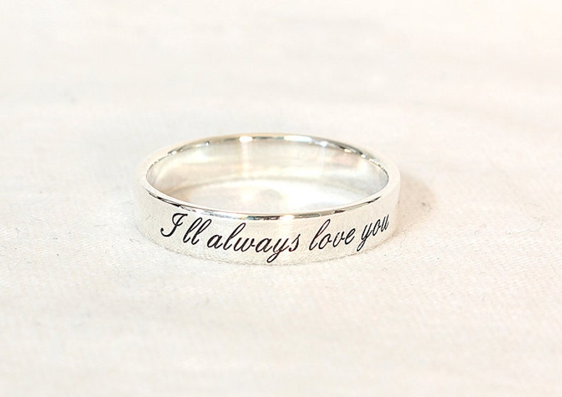 Custom Personalized Ring Couples Ring Wanderlust Ring | Etsy