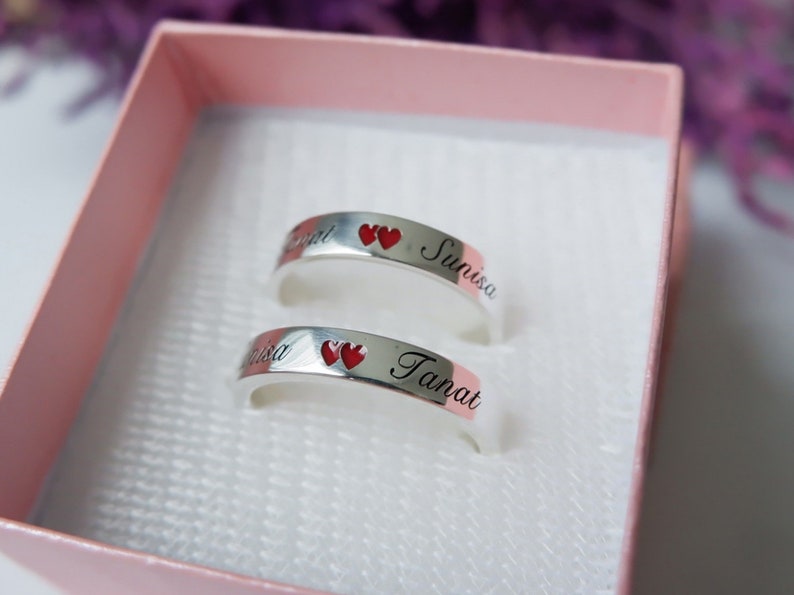 Personalized Stacking Rings Personalized Jewelry Stacking - Etsy