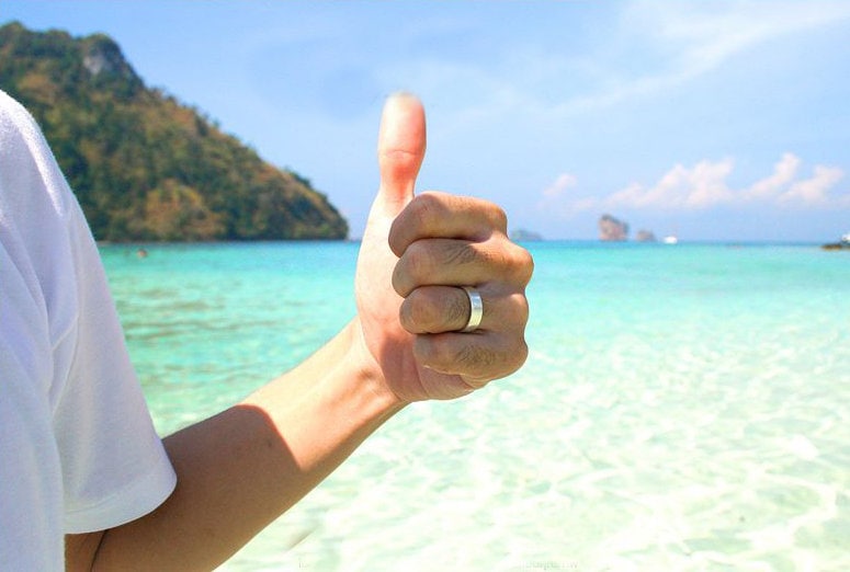 Personalized Rings Stamped Rings His and Her Promise Rings | Etsy