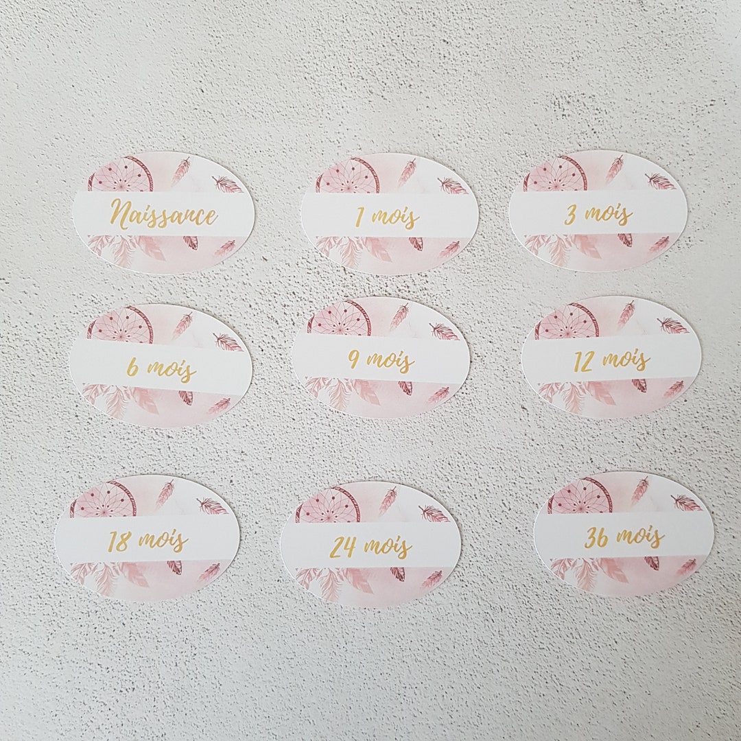 Lot de 9 étiquettes thème BOHO attrape-rêve pour classer et - Etsy France