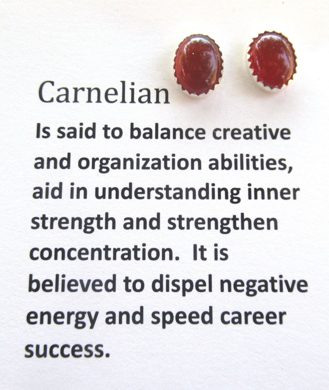 Studs With Gem Lore 8x10mm Page 1 - Etsy