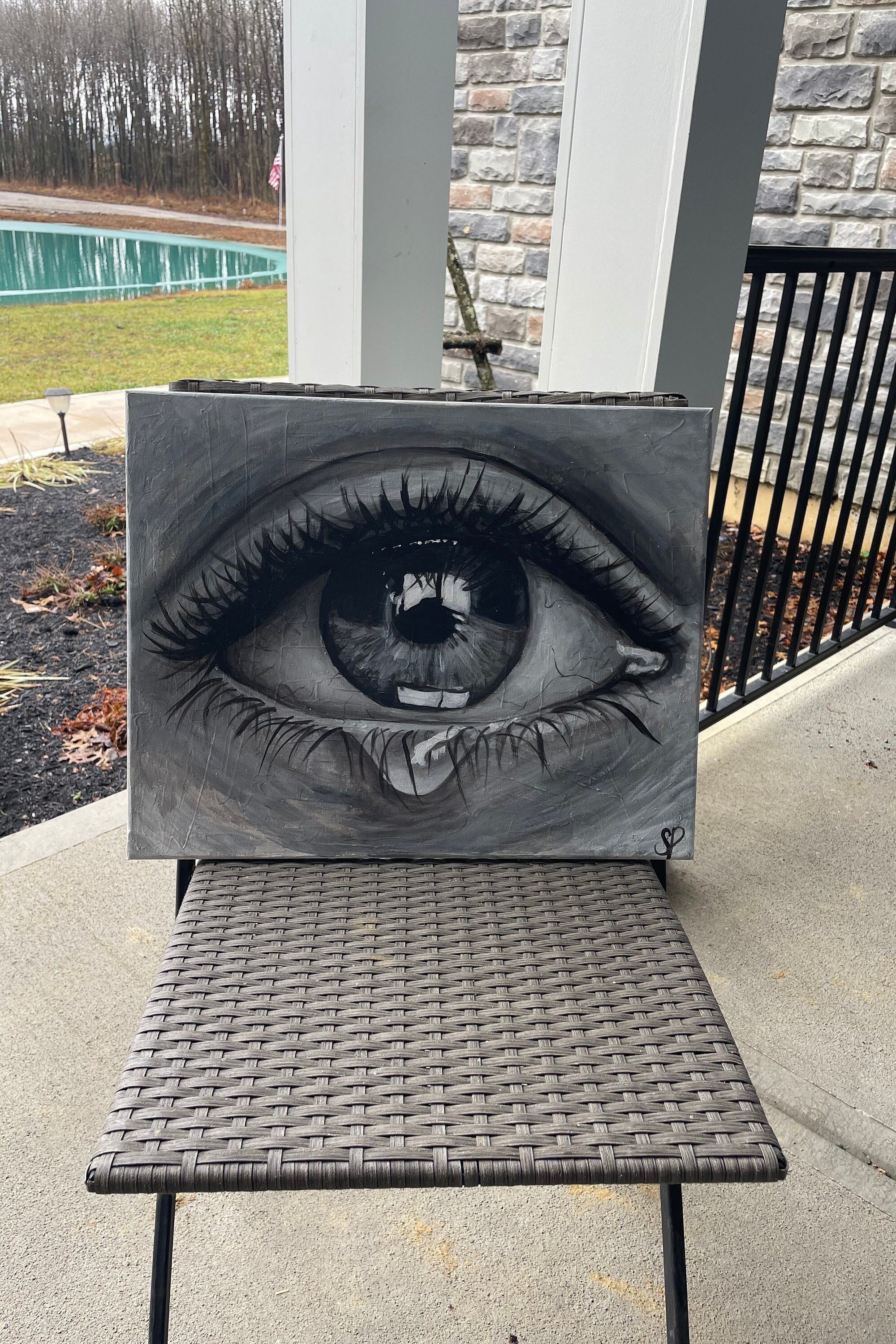 Tear Drop Eye - Etsy