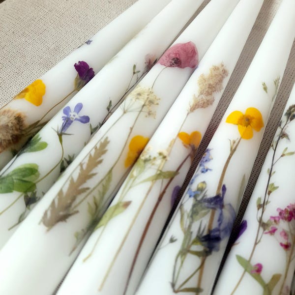 Taper Candles - Etsy UK