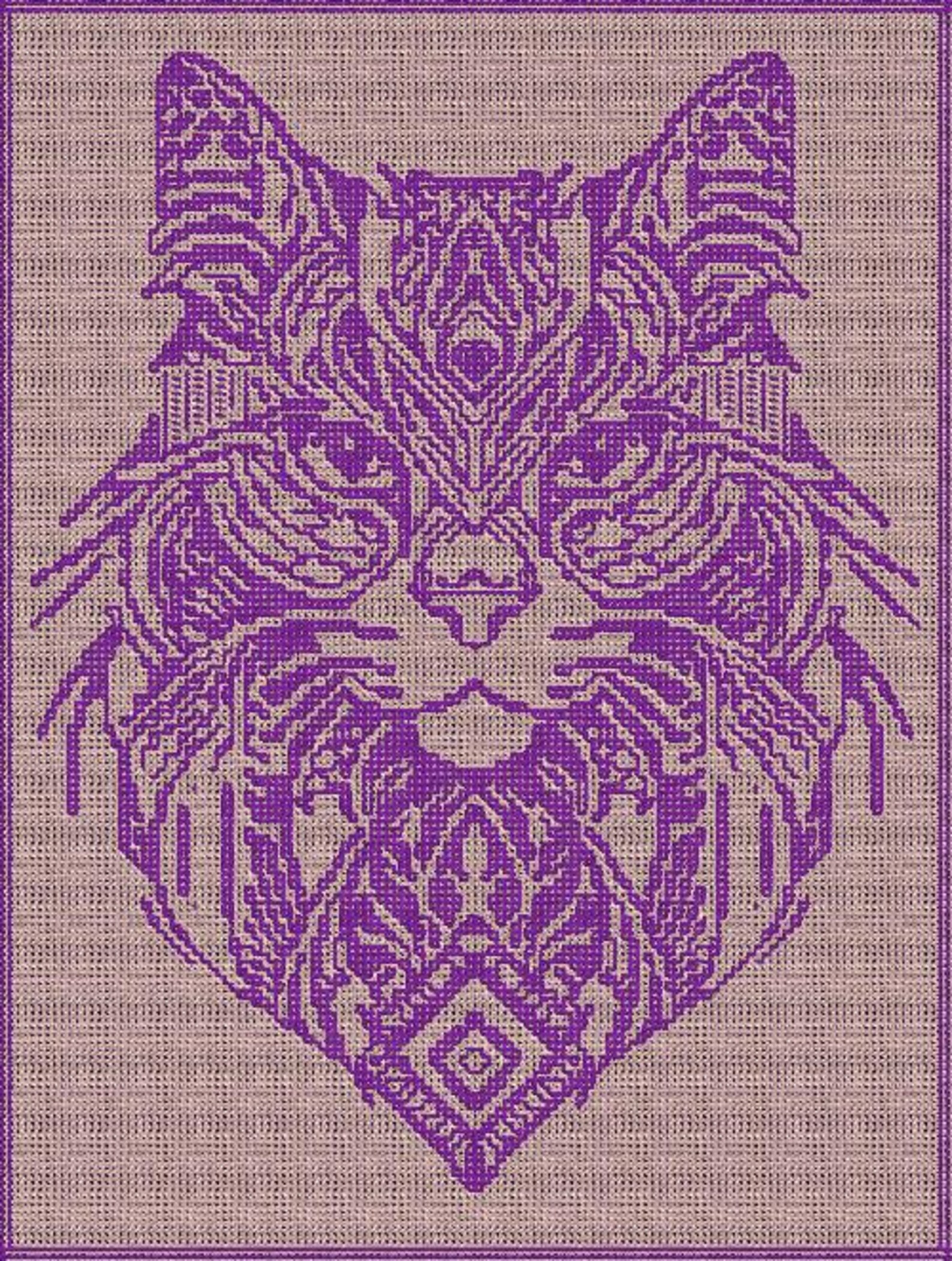 Cat's Grace - Dutch Interlocking Crochet Pattern - Sonja Nube - Etsy