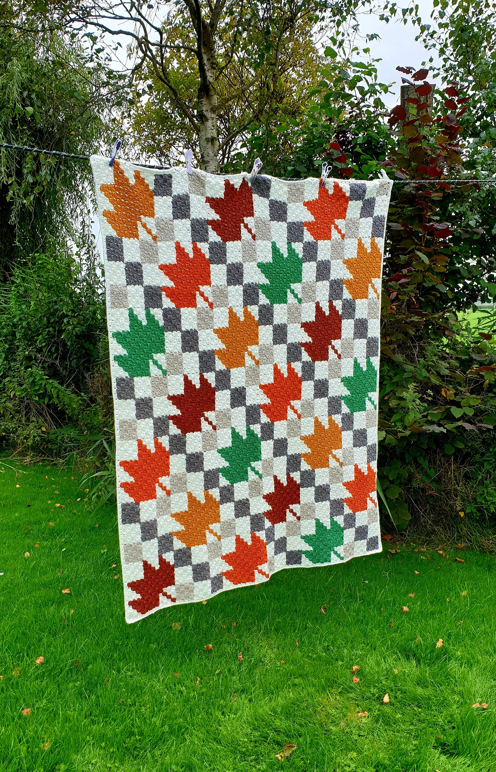 Crochet Pattern - Falling Into Autumn - Etsy