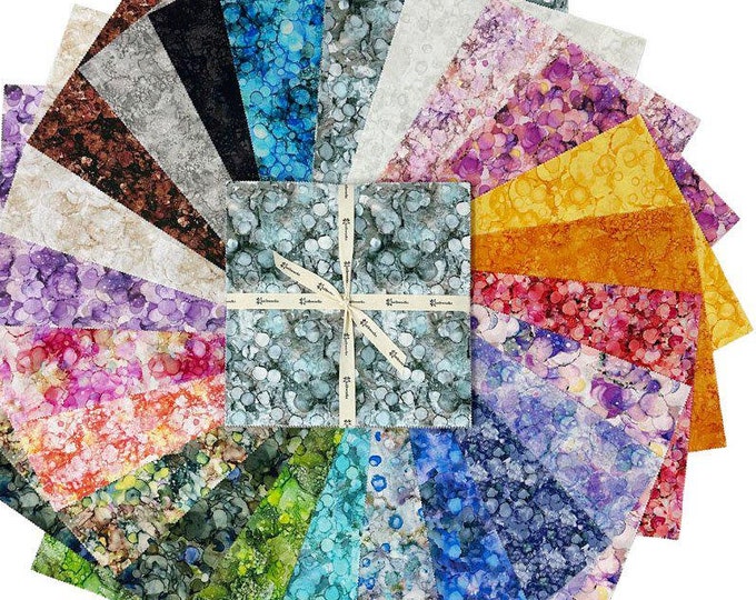 Alcohol Inks Fabric Collection by Sue Zipkin – Abstract Art-inspired ...