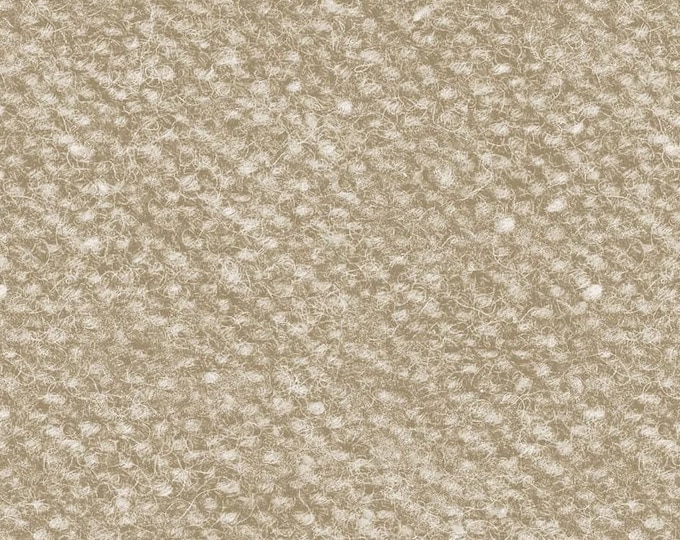 Tan Tweed-look Cotton Flannel Fabric - Maywood Studios Woolies - Etsy