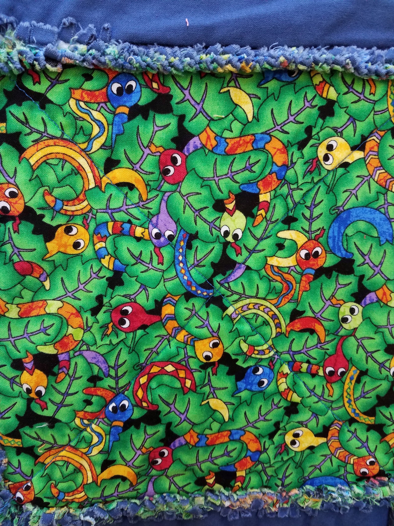 Reversible Child Rag Quilt - Etsy