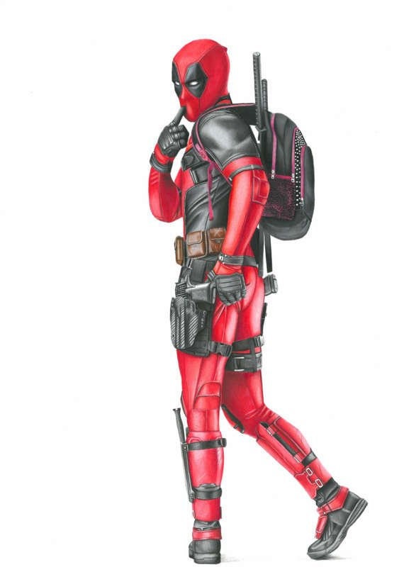 Deadpool Art Print - Etsy