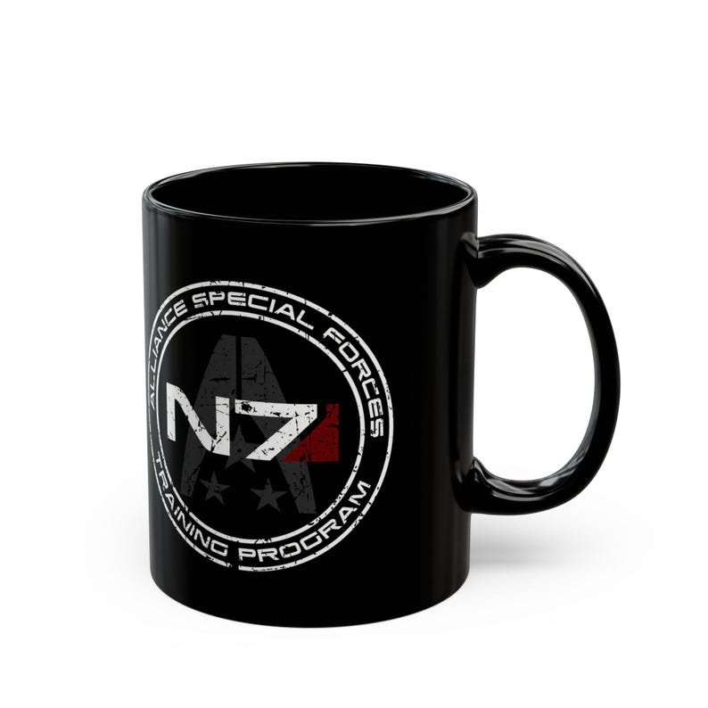 Mass Effect N7 Alliance Special Forces Training Program | 11oz or 15oz ...