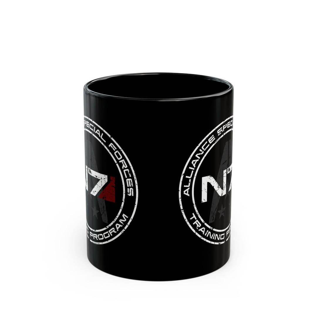 Mass Effect N7 Alliance Special Forces Training Program | 11oz or 15oz ...