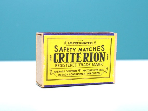 Soviet Matchbox Matchbox Original Collectible Match Box | Etsy