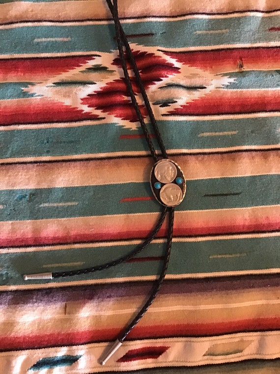 Vintage/retro native inspired buffalo head nickel bol… - Gem