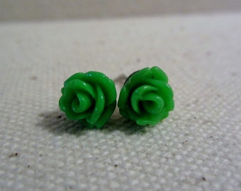 Kelly green rose | Etsy