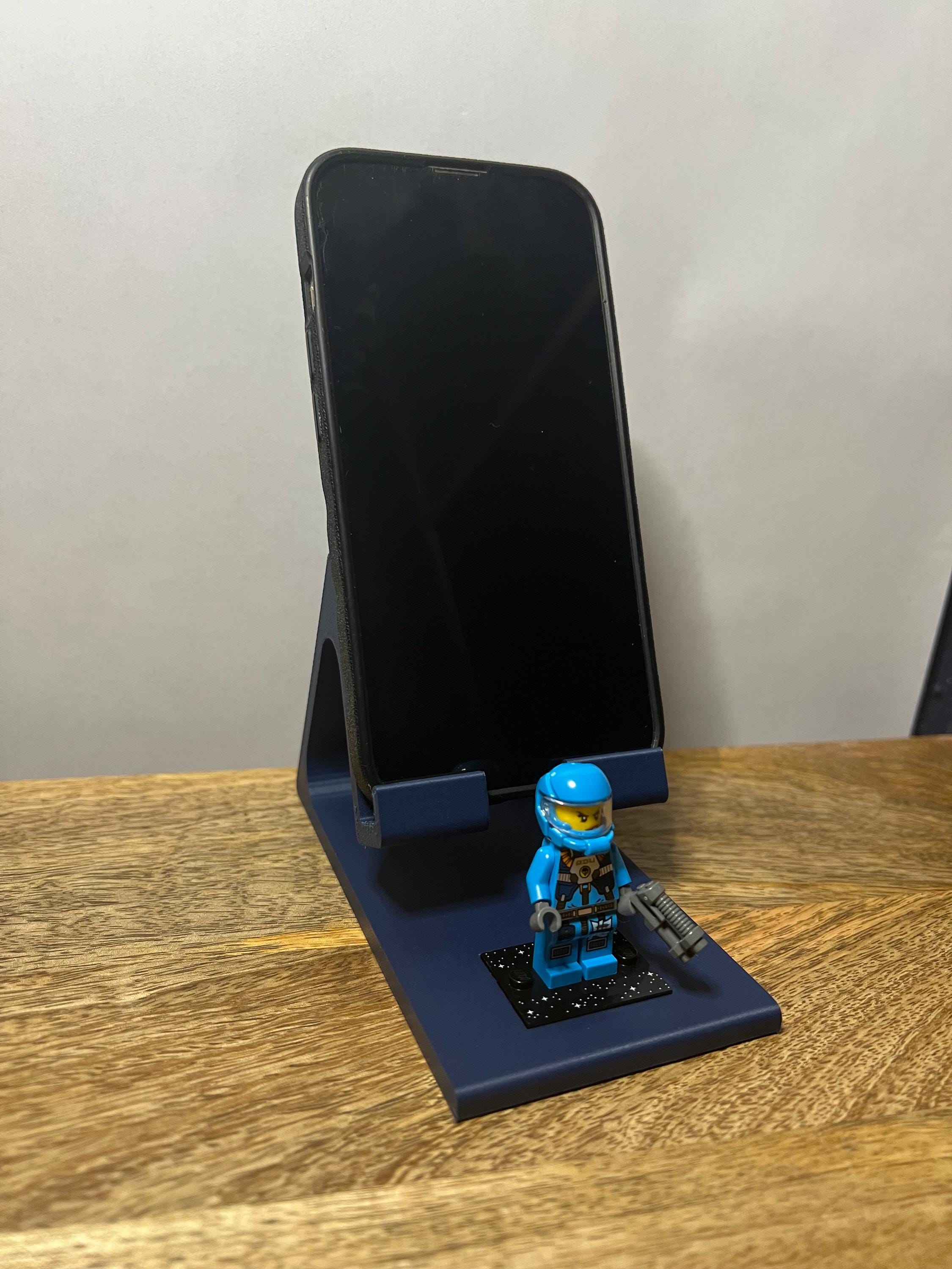 Customizable Phone or Tablet Stand With LEGO Minifigure Display iPhone ...