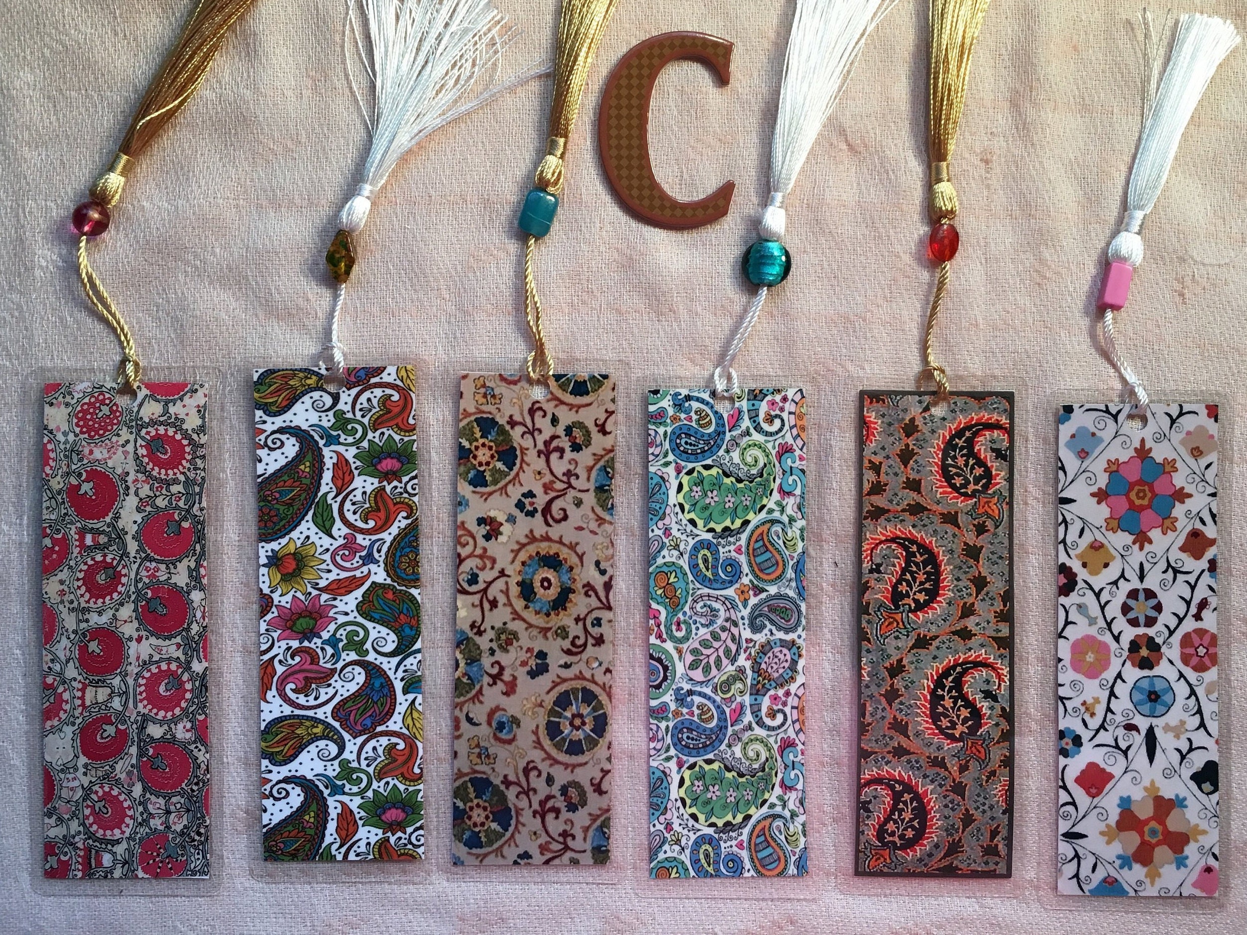 Assorted Bookmarks Middle Eastern Asian Indian ... Motifs - Etsy UK