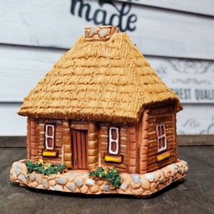 Incense Burner Handmade Ceramic Miniature House. Unique Gift. Ceramic ...