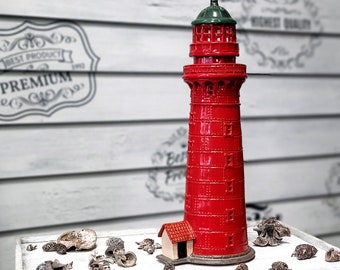 Handmade Ceramic Gift Lighthouse Model Miniature Candle | Etsy