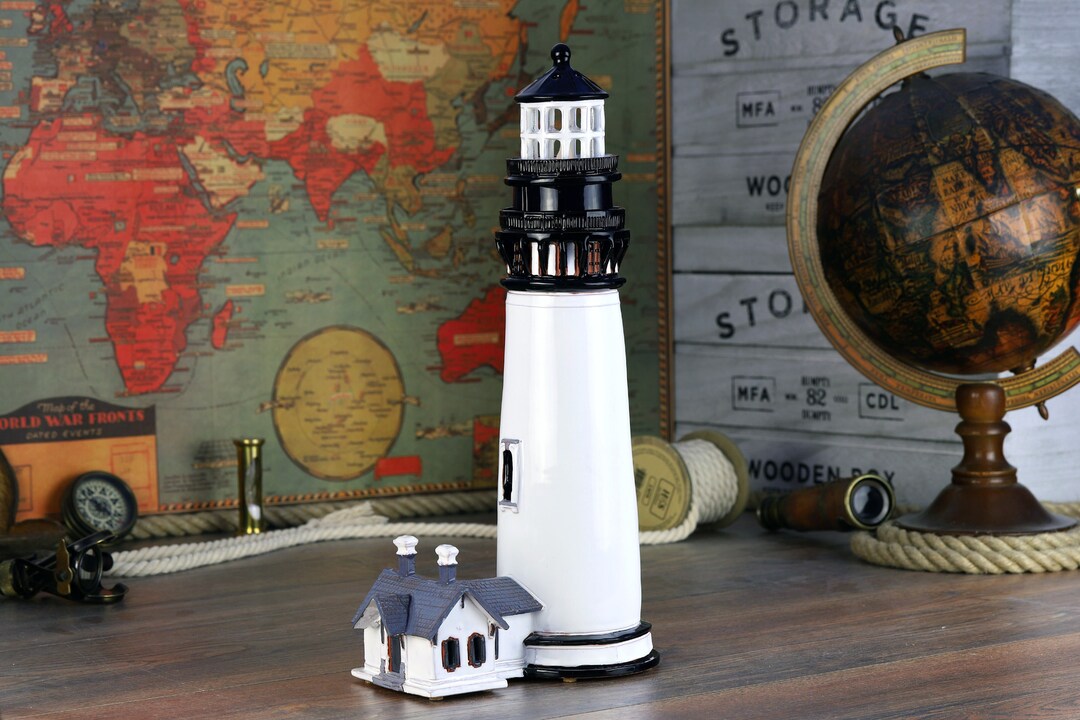 Yaquina Head Oregon, Ceramic Lighthouse Candle Holder, Handmade Ceramic ...