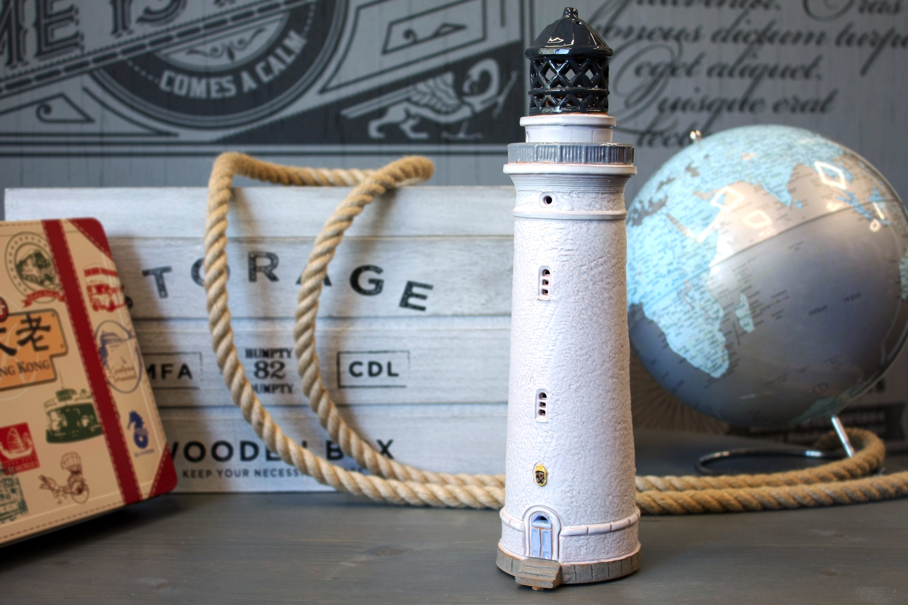 Hirtshals Lighthouse | Danish Lighthouse | Denmark Gift | Handmade ...
