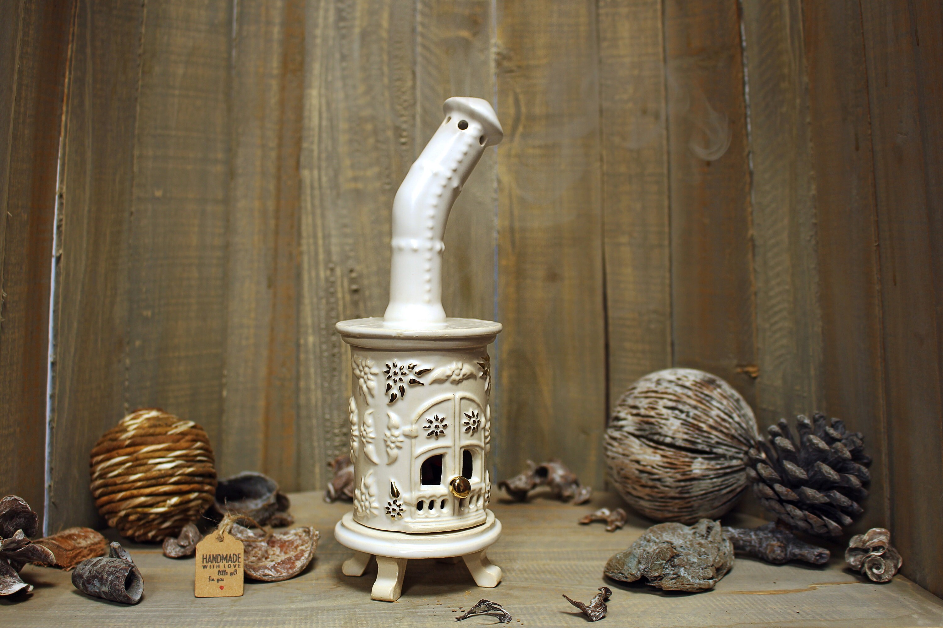 Incense Holder Art Home Decor Item Unique Handmade Ceramic - Etsy