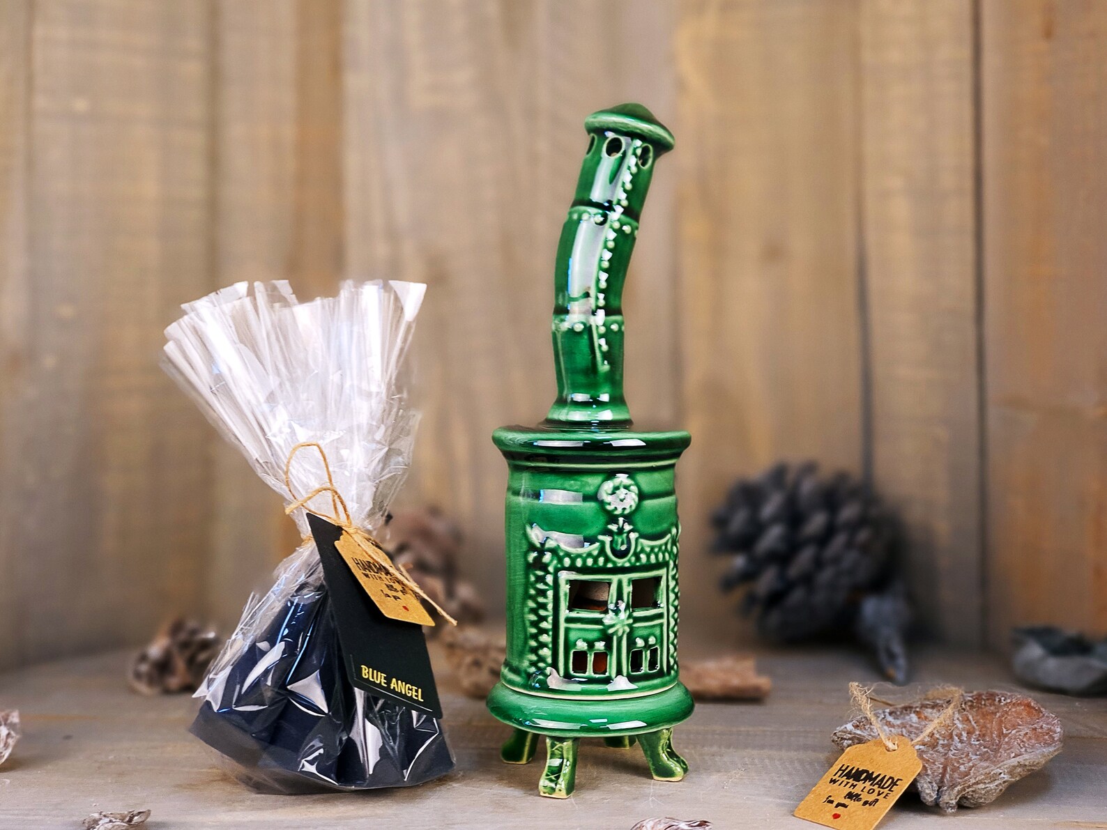 Ceramic Handmade Incense Holder Art Home Decoration Small Stove Incense ...