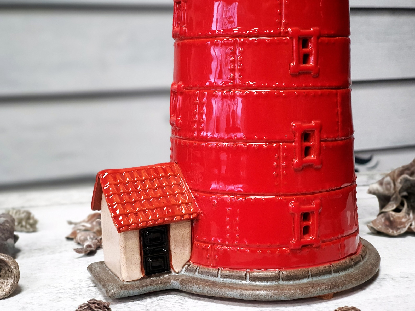 Original Handmade Ceramic Gift Lighthouse Model Miniature - Etsy