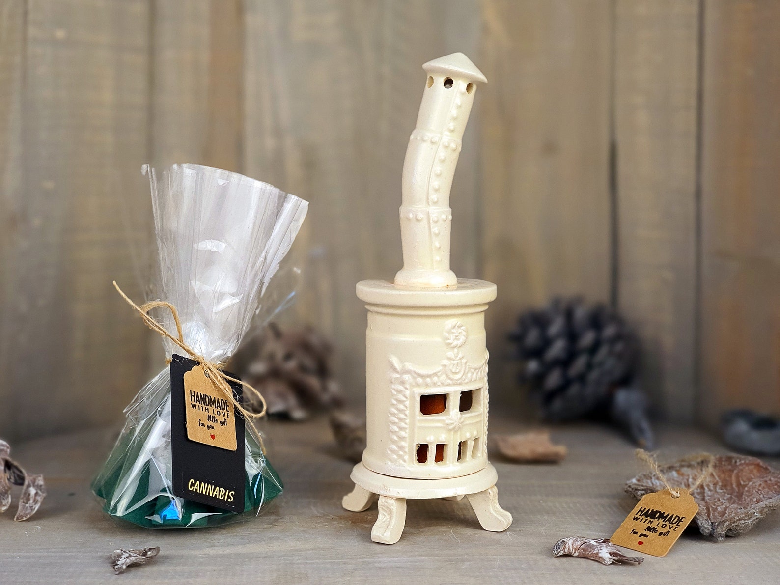 Ceramic Handmade Incense Holder Art Home Decoration Small Stove Incense ...
